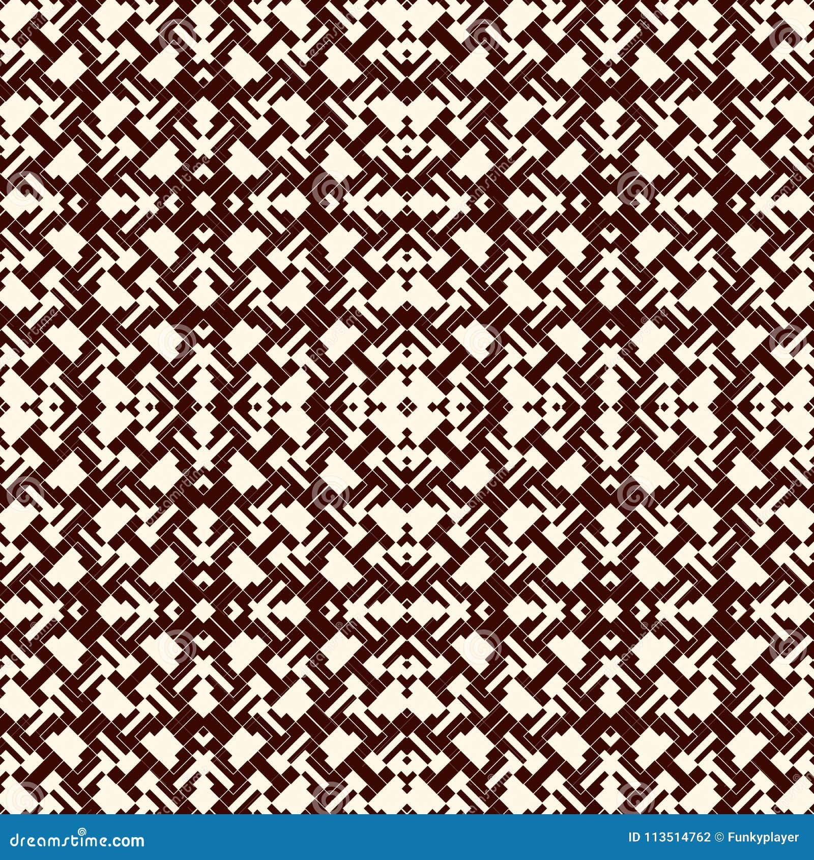 Overlapping Rectangles And Squares Background. Seamless Pattern Design ...