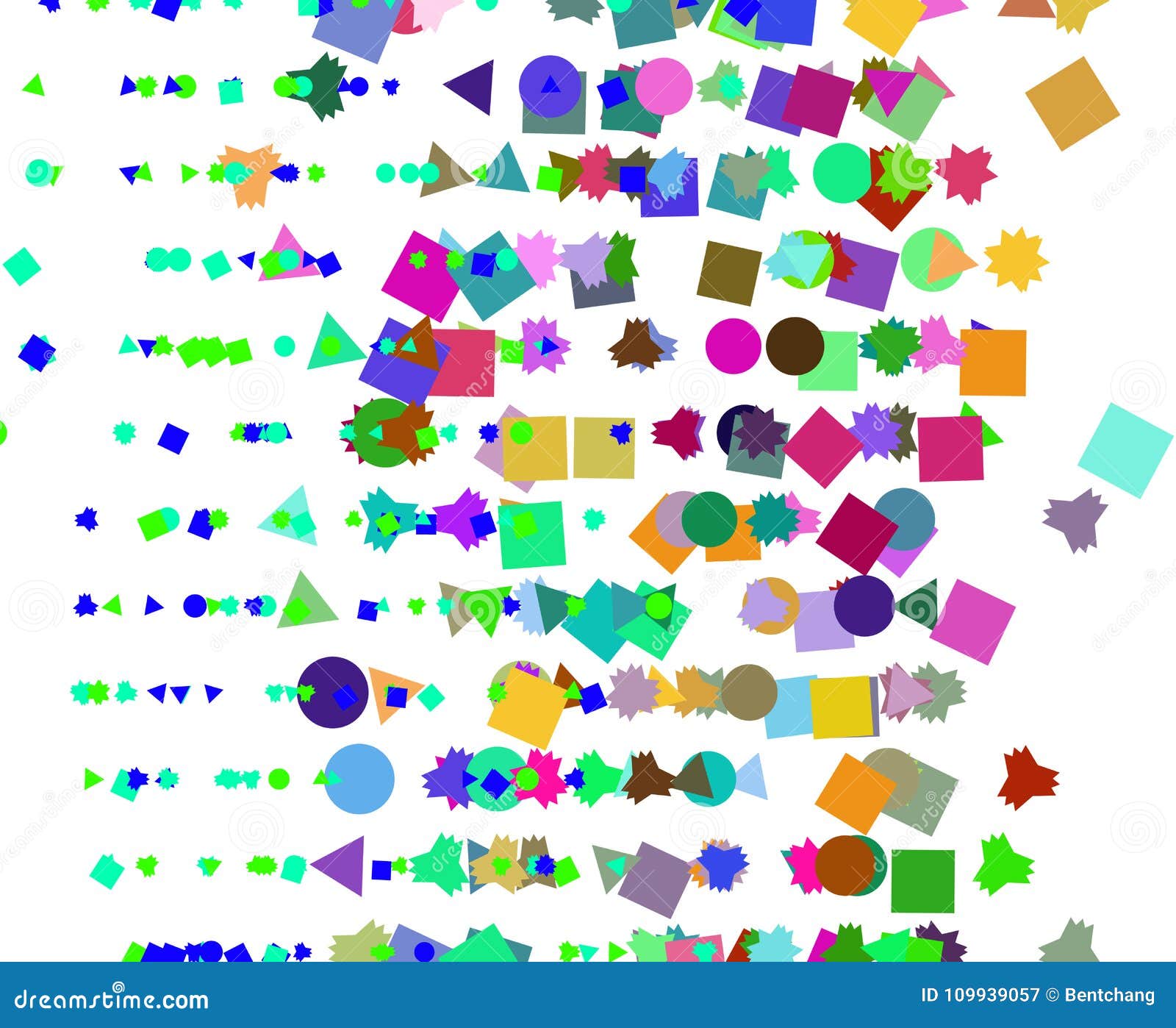 Overlapping Shapes for Background. Stock Vector - Illustration of ...
