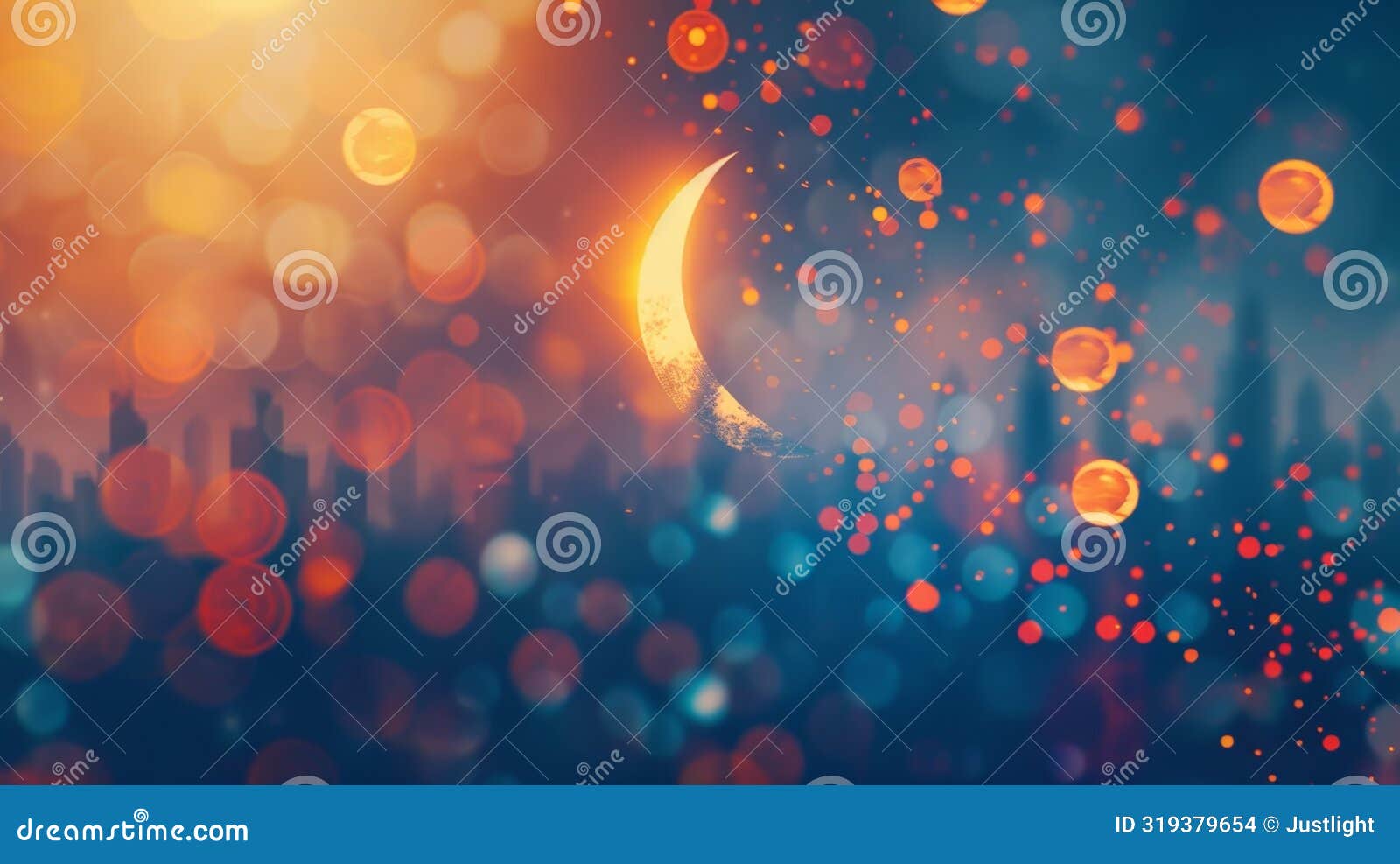 The Overlapping Shapes of the Sun and Moon in this Digital Finance Eclipse Symbolize the ...