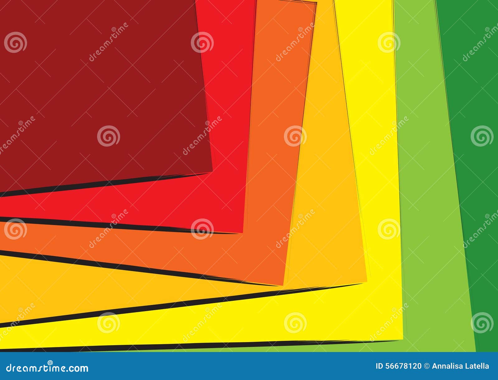 Overlapping sheets stock illustration. Illustration of geometric - 56678120