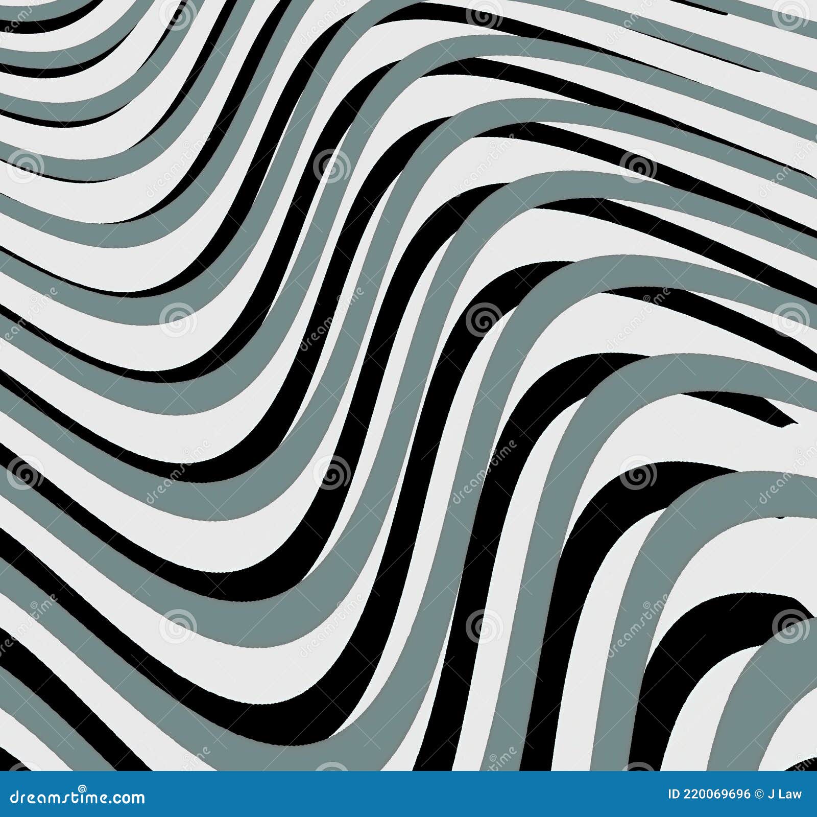 Overlapping Smooth S-bend Curved Shape Stock Illustration ...