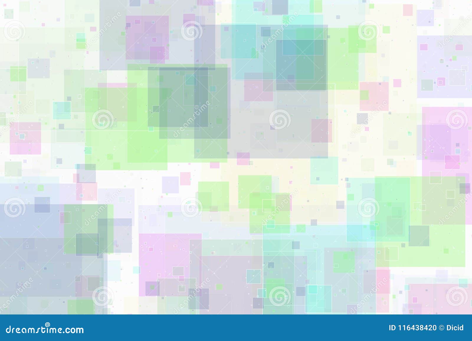 Overlapping Squares Abstract Background Image Stock Illustration ...