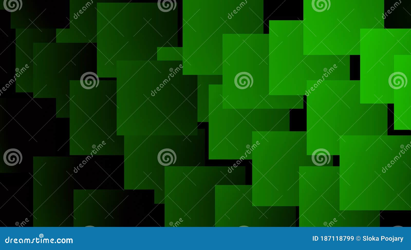 Overlapping Square Infographics Vector Illustration | CartoonDealer.com ...