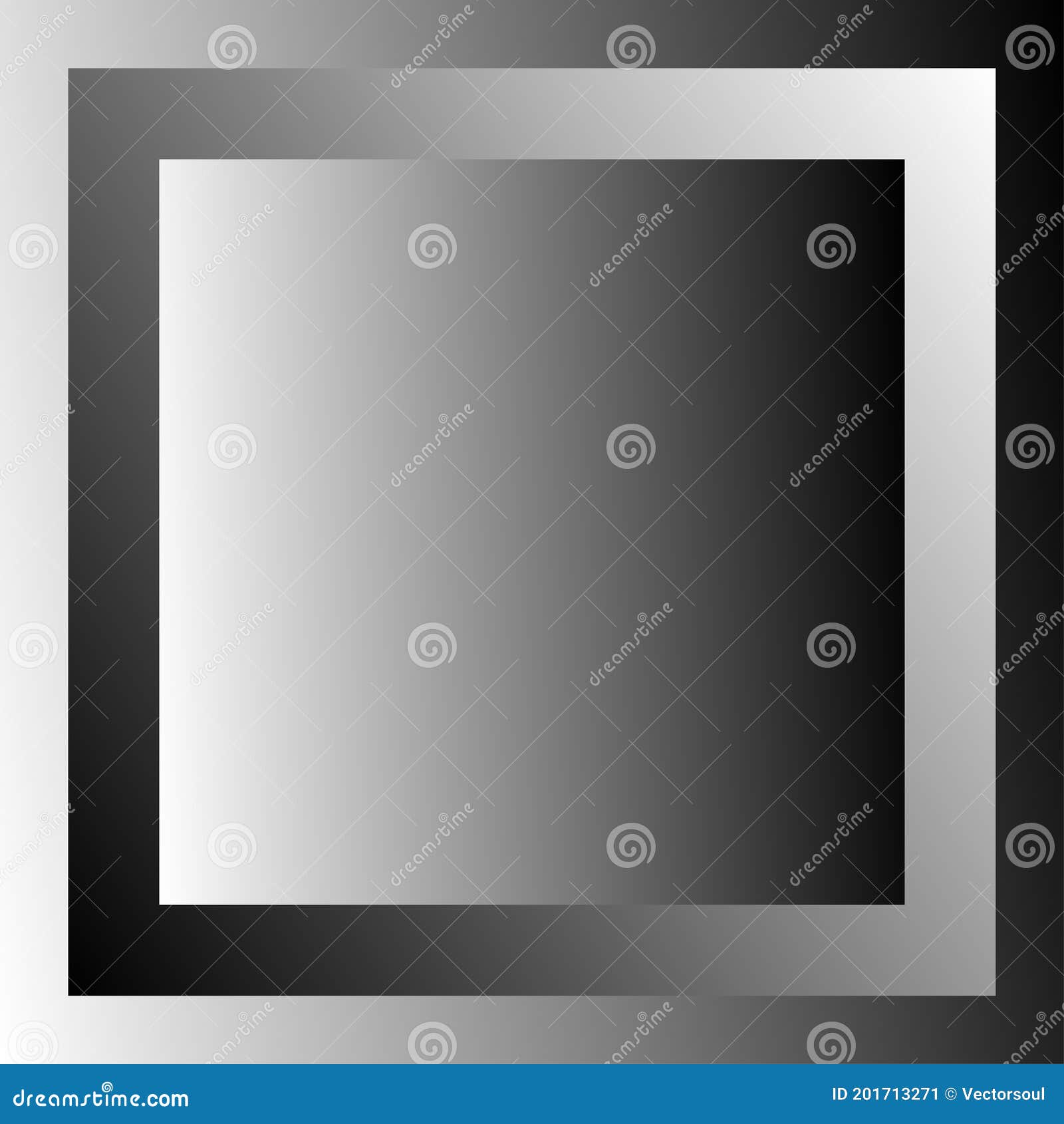 Overlapping Squares, Blocks Vector Illustration. Grayscale Squares ...
