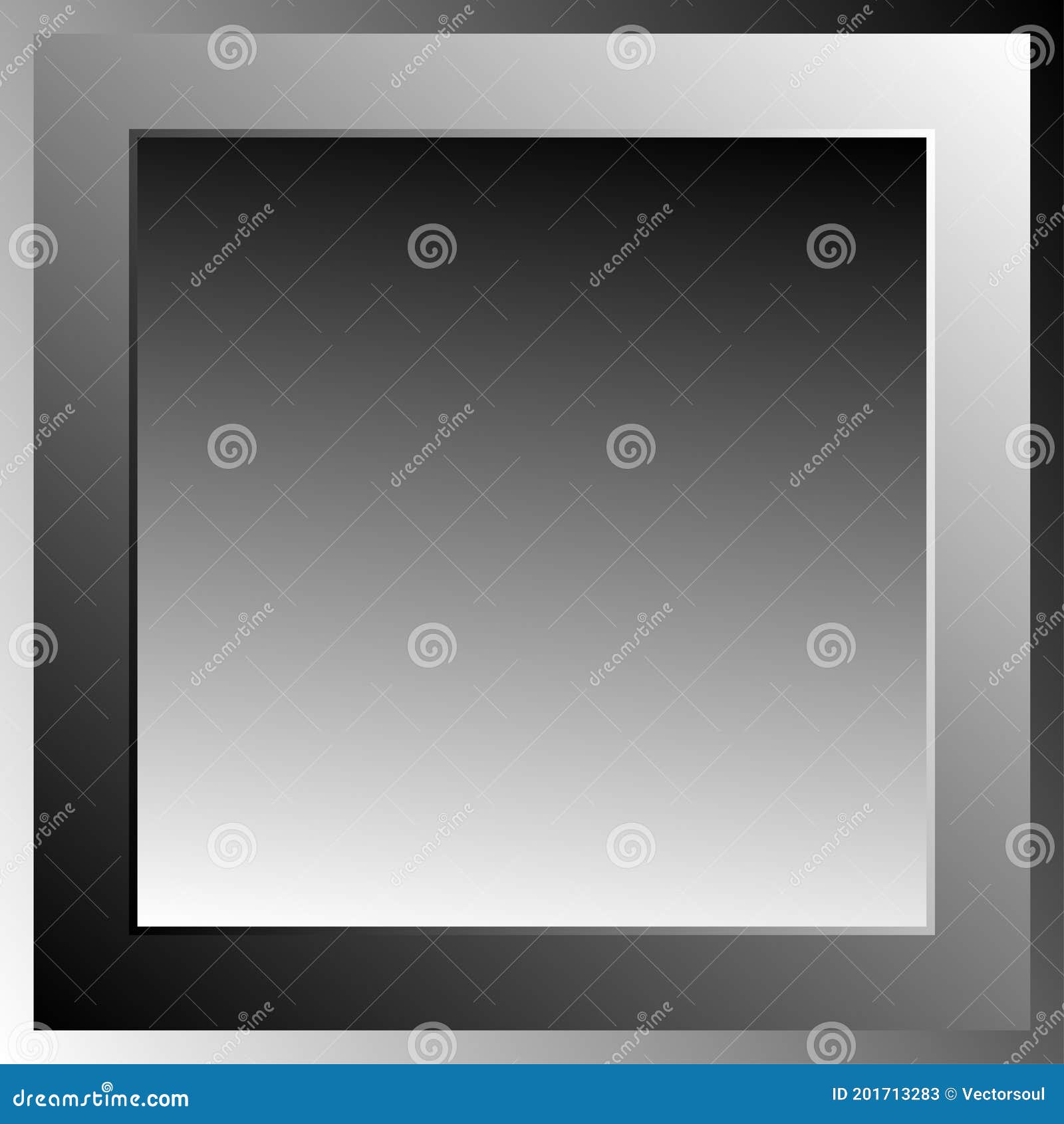 Overlapping Squares, Blocks Vector Illustration. Grayscale Squares ...