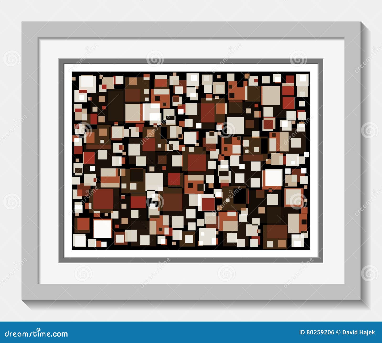 Overlapping squares stock illustration. Illustration of squares - 80259206
