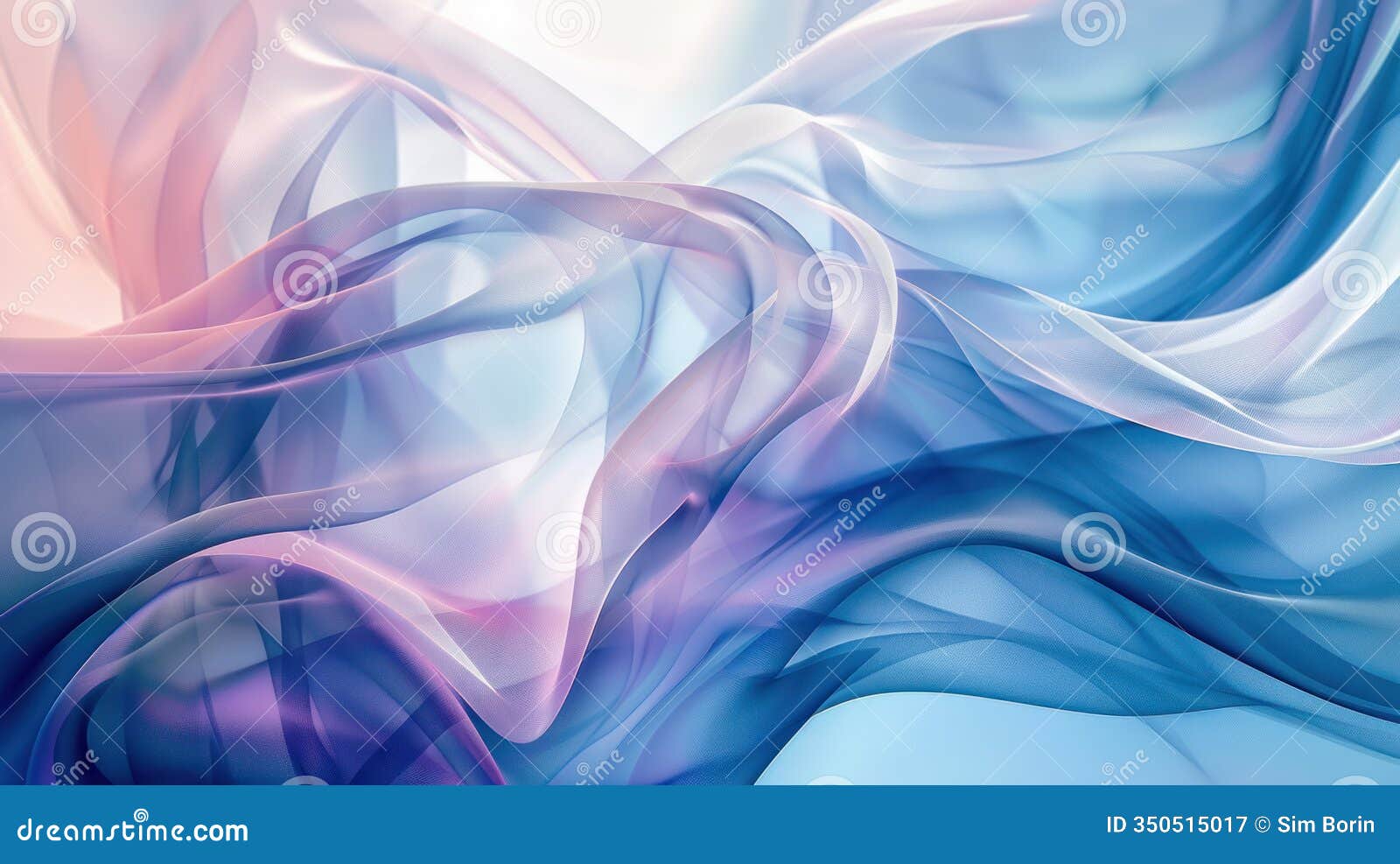 Overlapping Translucent Layers with Soft Gradients, Illustrating Stock ...