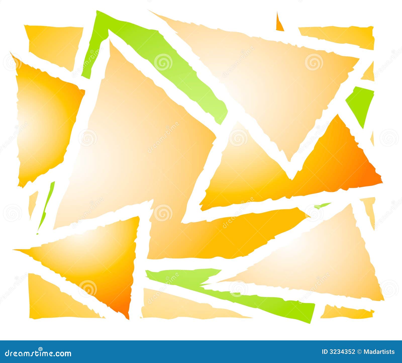 Overlapping Triangle Shapes Stock Illustration - Illustration of artsy ...