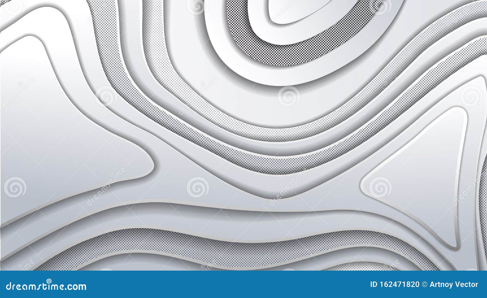 Overlapping Wave Vector Design. Abstract Background with a Gradient ...