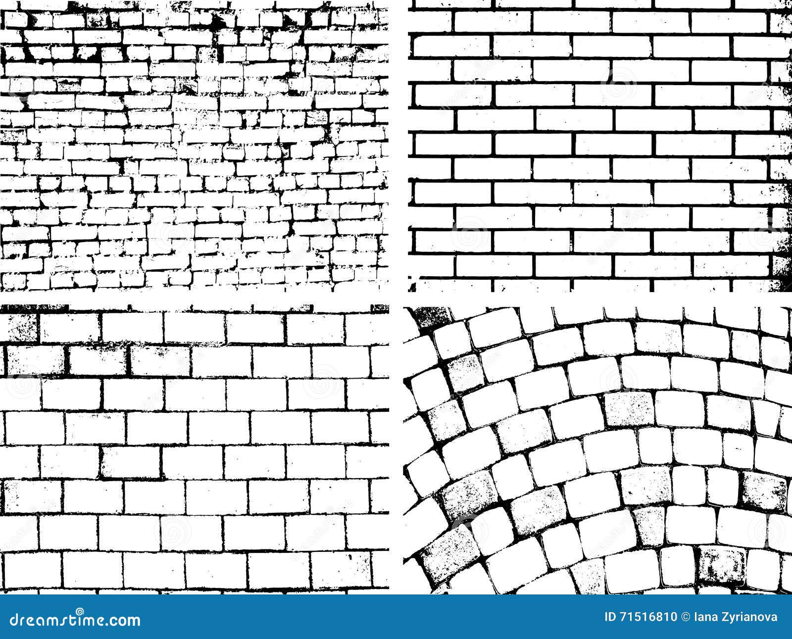 Overlay Brick Wall Texture for Your Deesign. Stock Vector ...