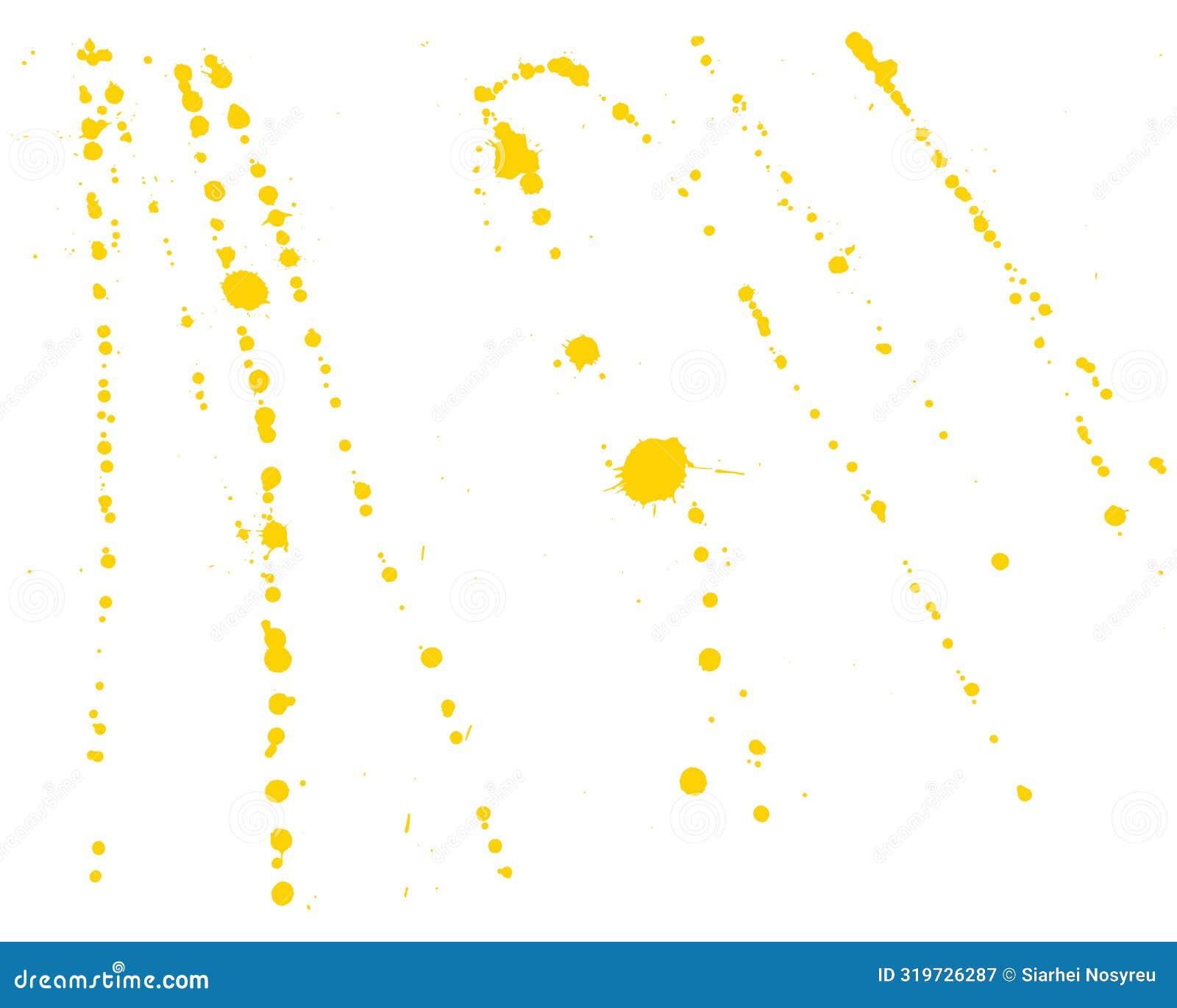 Overlay, Elements of Paint Ink Splatter. Vector Illustration Stock ...