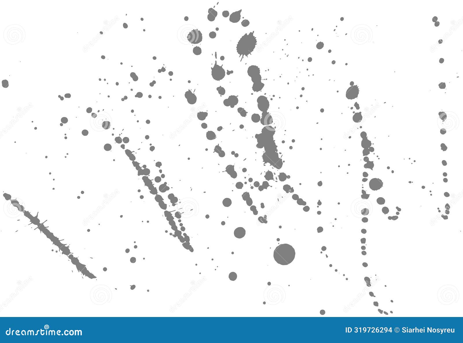 Overlay, Elements of Paint Ink Splatter. Vector Illustration Stock ...