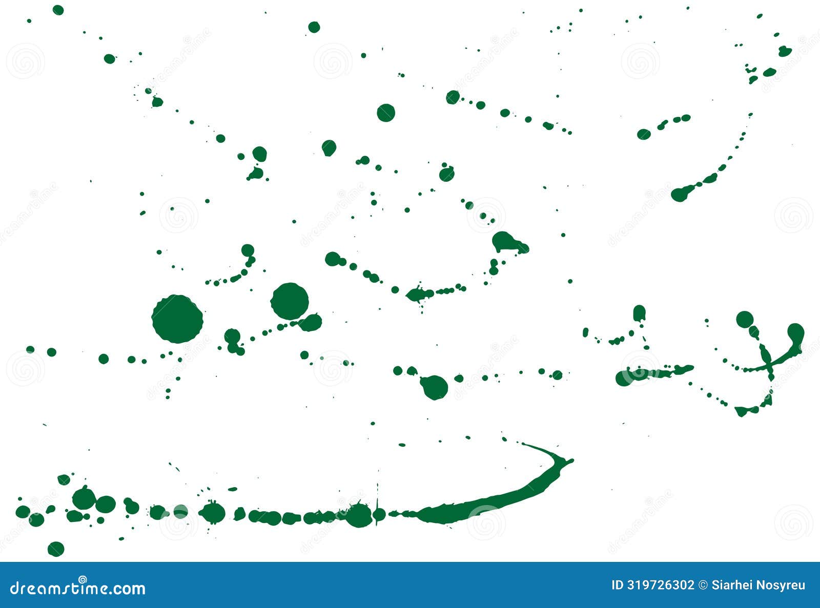 Overlay, Elements of Paint Ink Splatter. Vector Illustration Stock ...