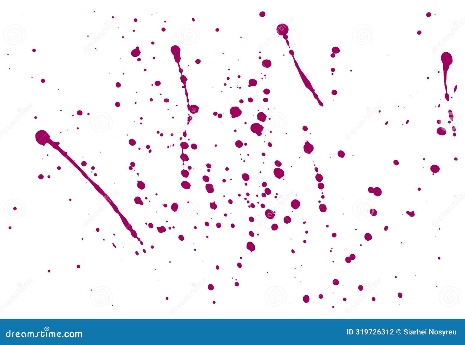 Overlay, Elements of Paint Ink Splatter. Vector Illustration Stock ...