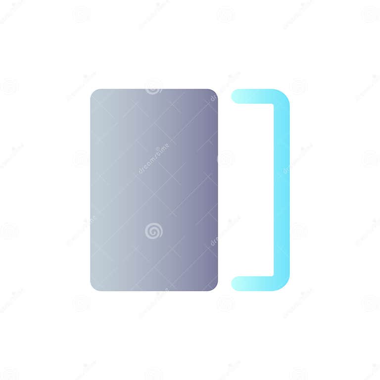 Overlay Flat Gradient Color Ui Icon Stock Vector - Illustration of interface, mobile: 254319628