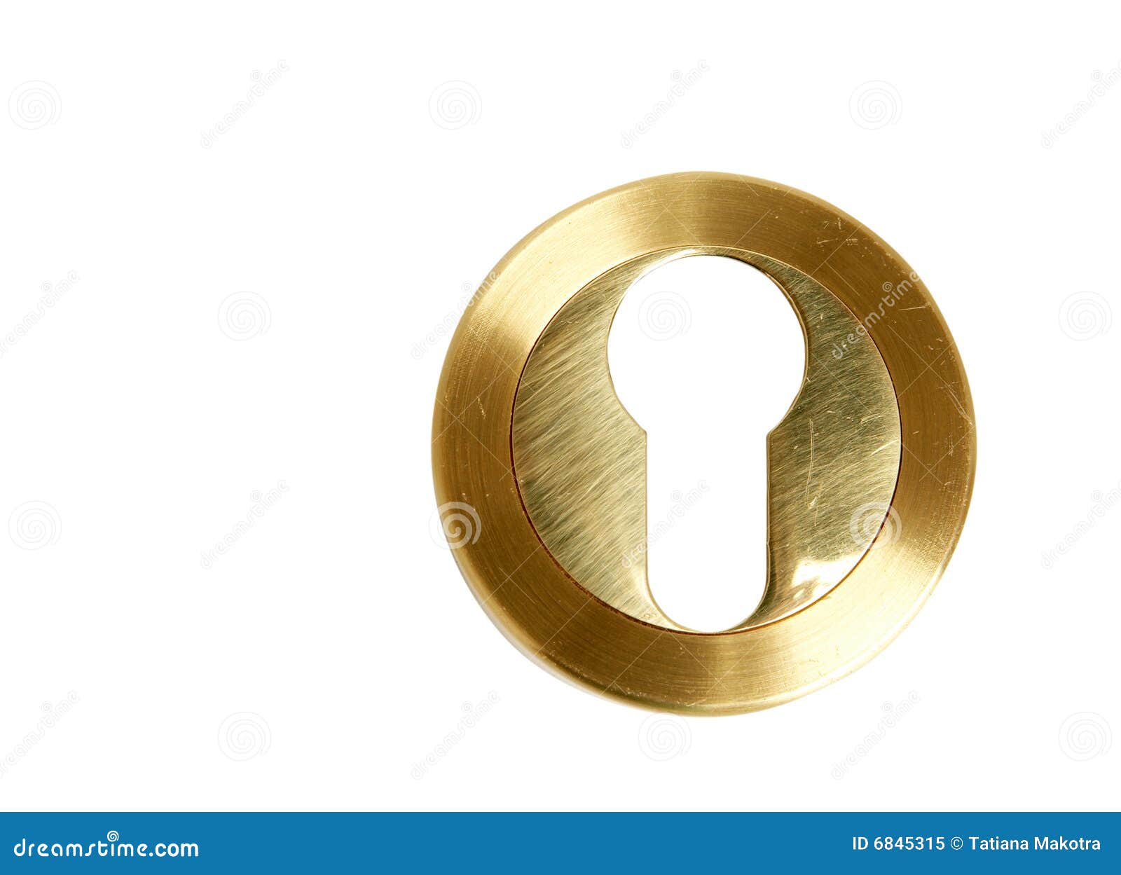 Overlay on the Lock with a Keyhole Stock Image - Image of surveillance ...