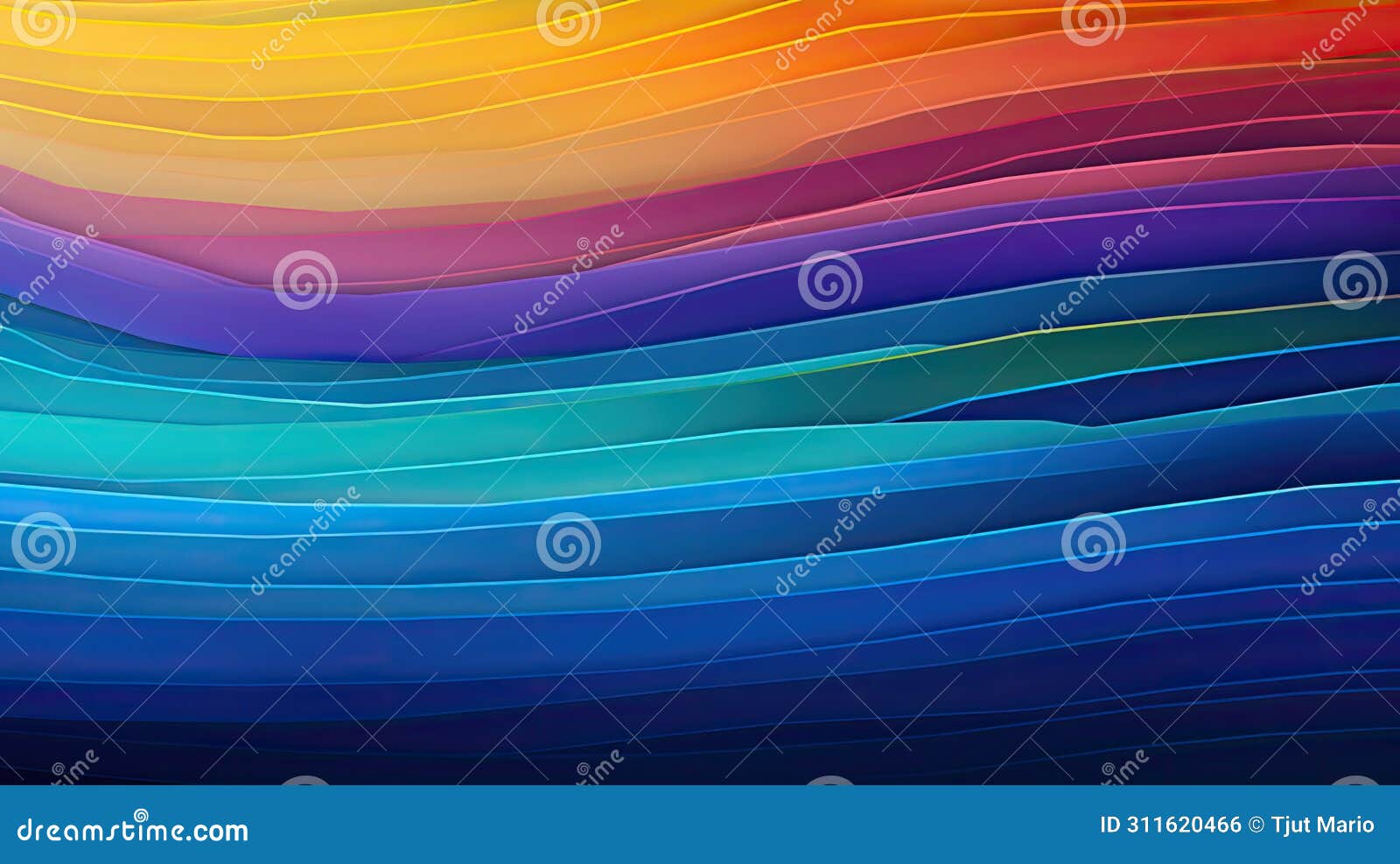 Horizontal Colored Layers with Overlay for Wallpaper Background Stock ...