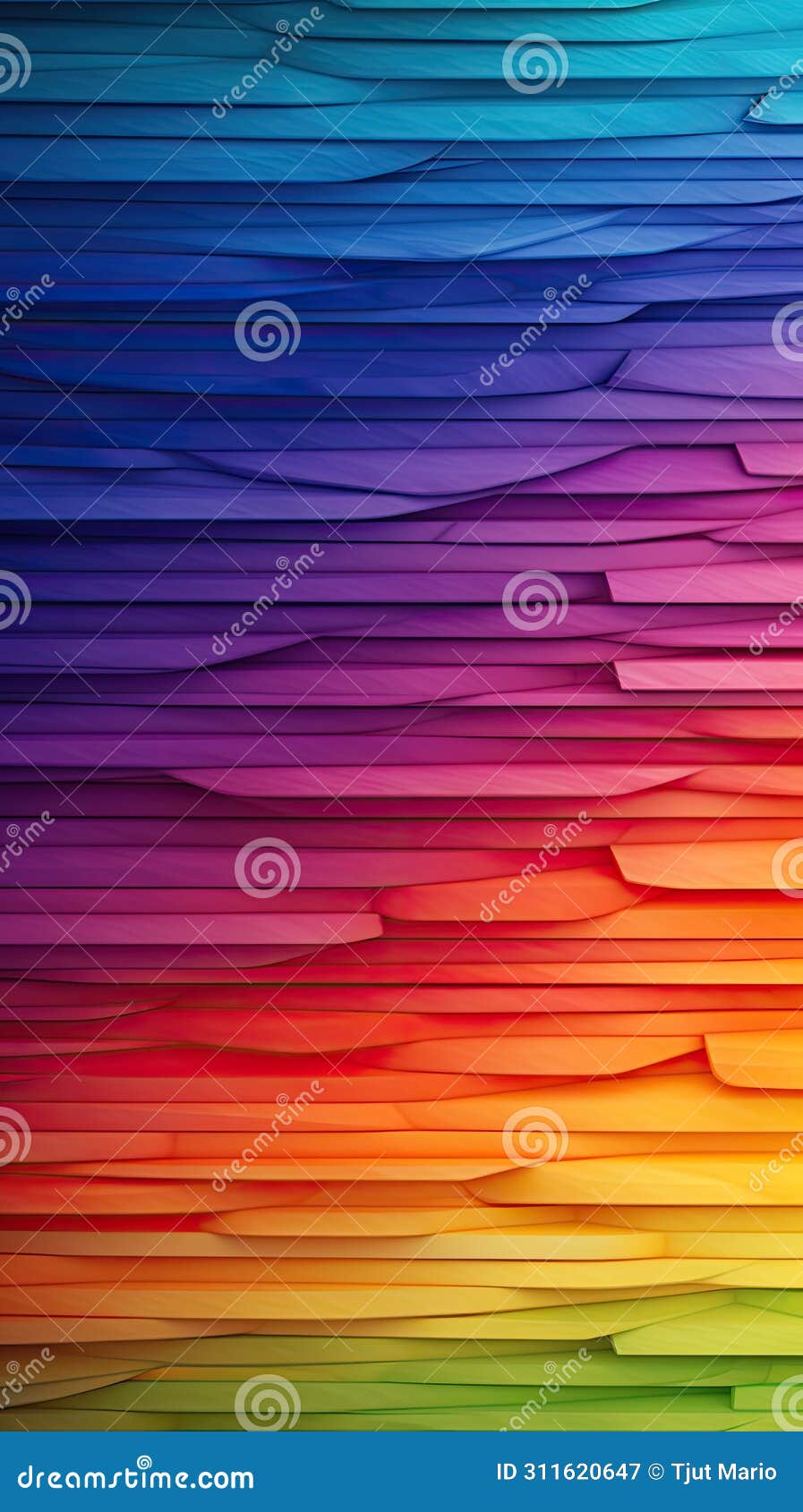 Horizontal Colored Layers with Overlay for Wallpaper Background Stock ...