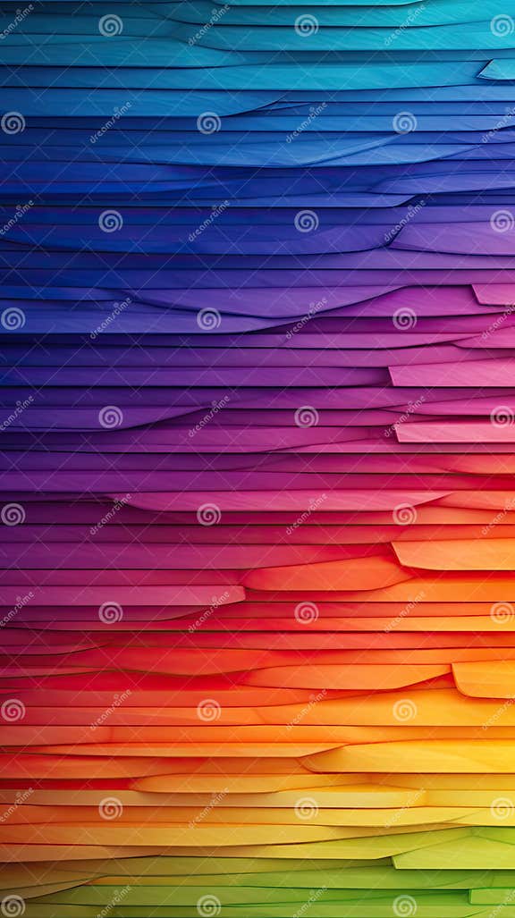 Horizontal Colored Layers with Overlay for Wallpaper Background Stock ...
