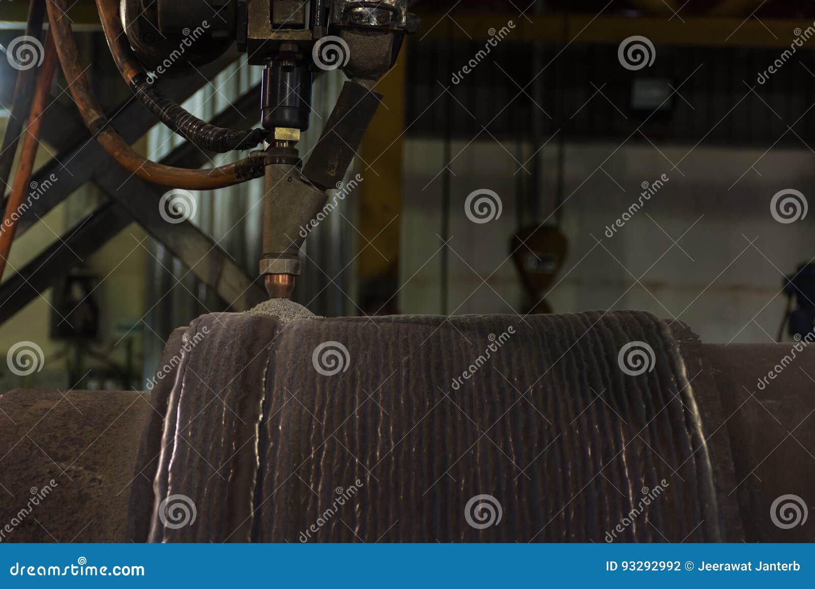 Overlay Welding Hard Surfacing of Steel Roll by Submerge Arc Welding ...