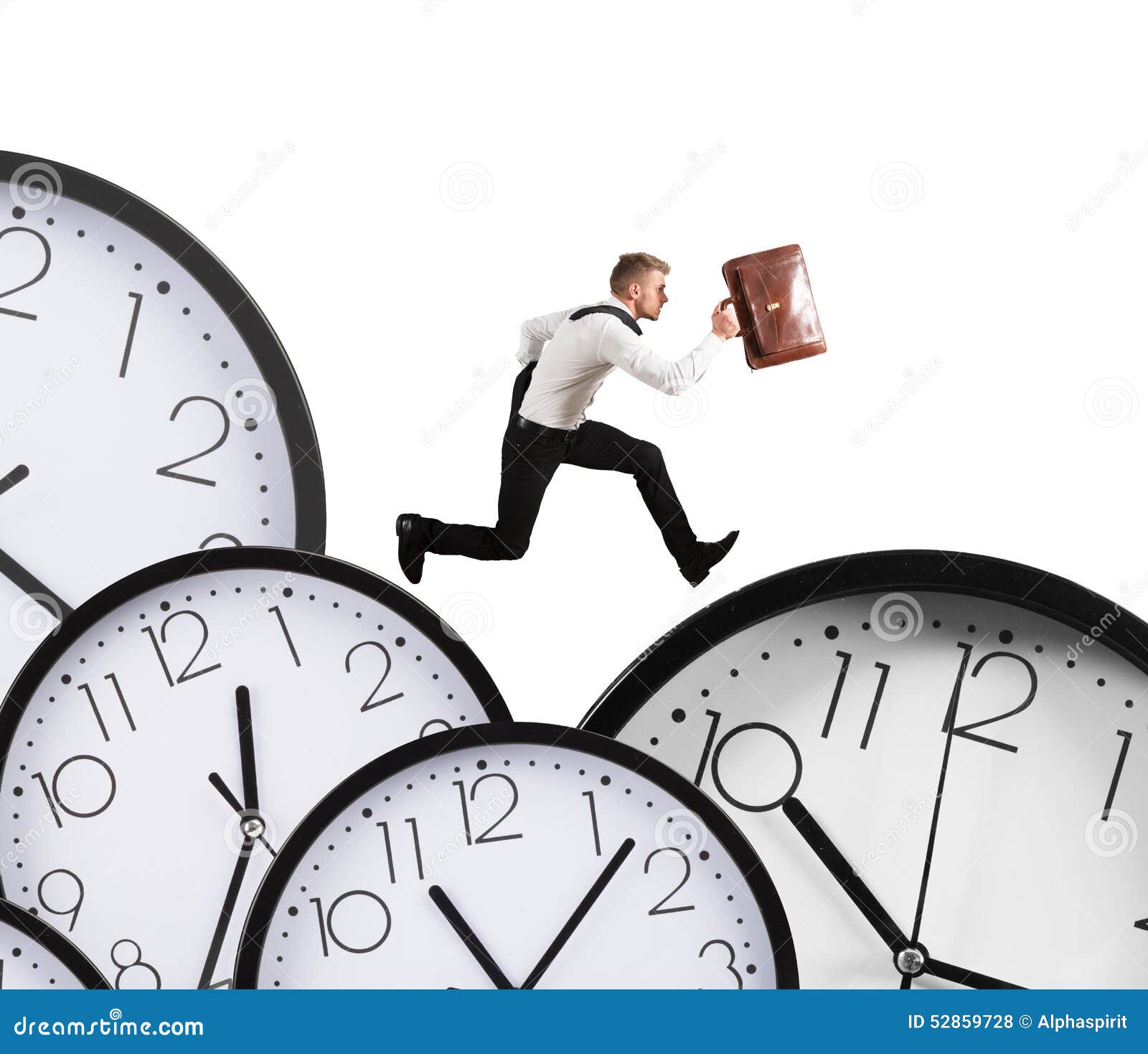 Overload businessman runs stock photo. Image of competitive - 52859728