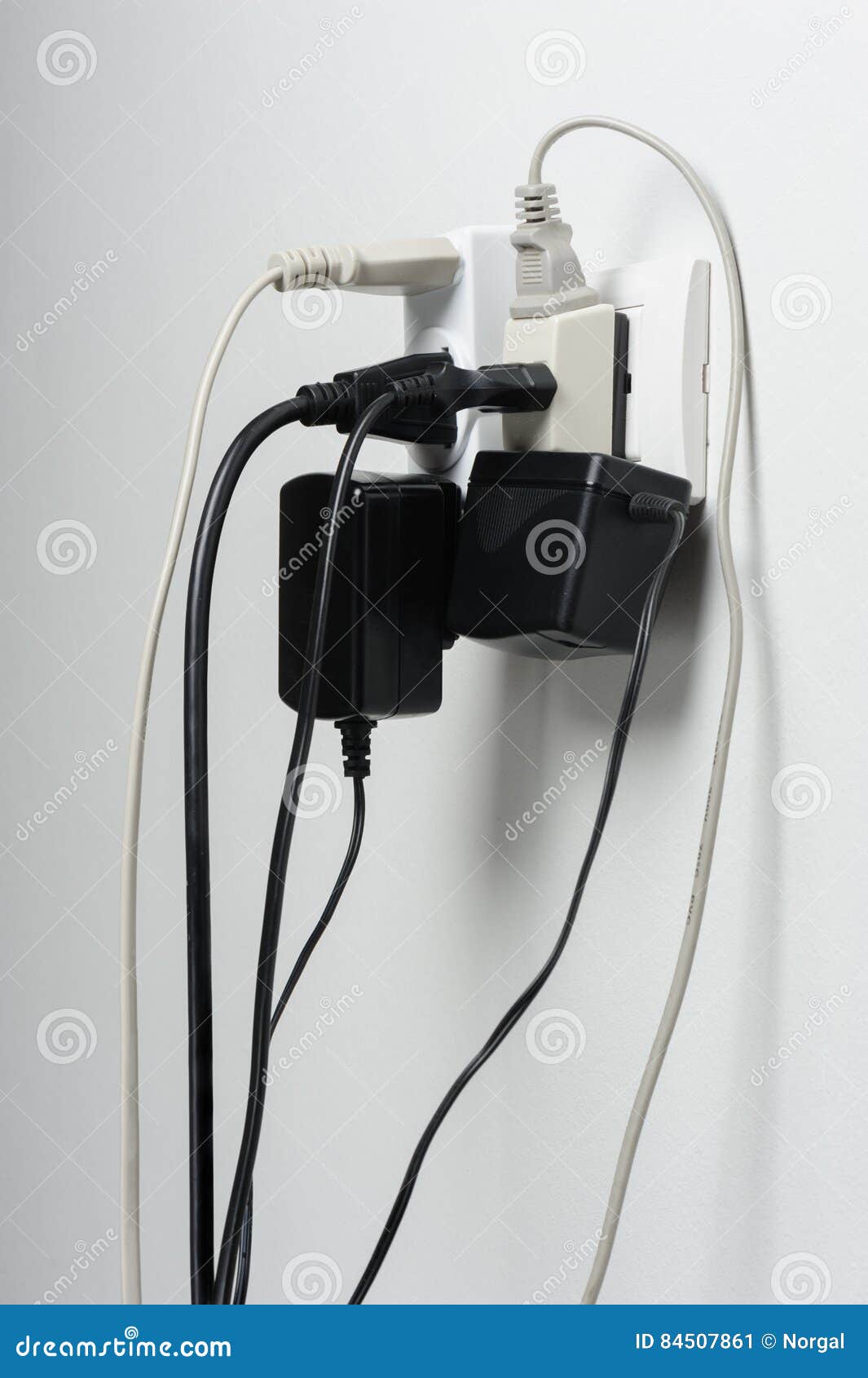 Overloaded stock image. Image of tangle, overloaded, socket - 84507861