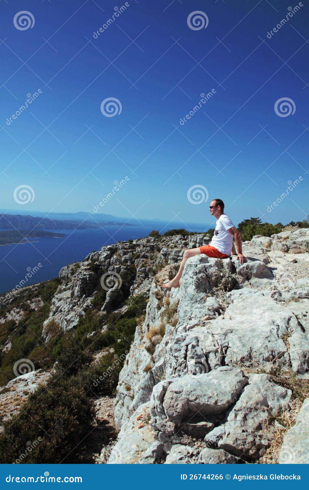 Overlooking stock photo. Image of hill, conceptual, holiday - 26744266