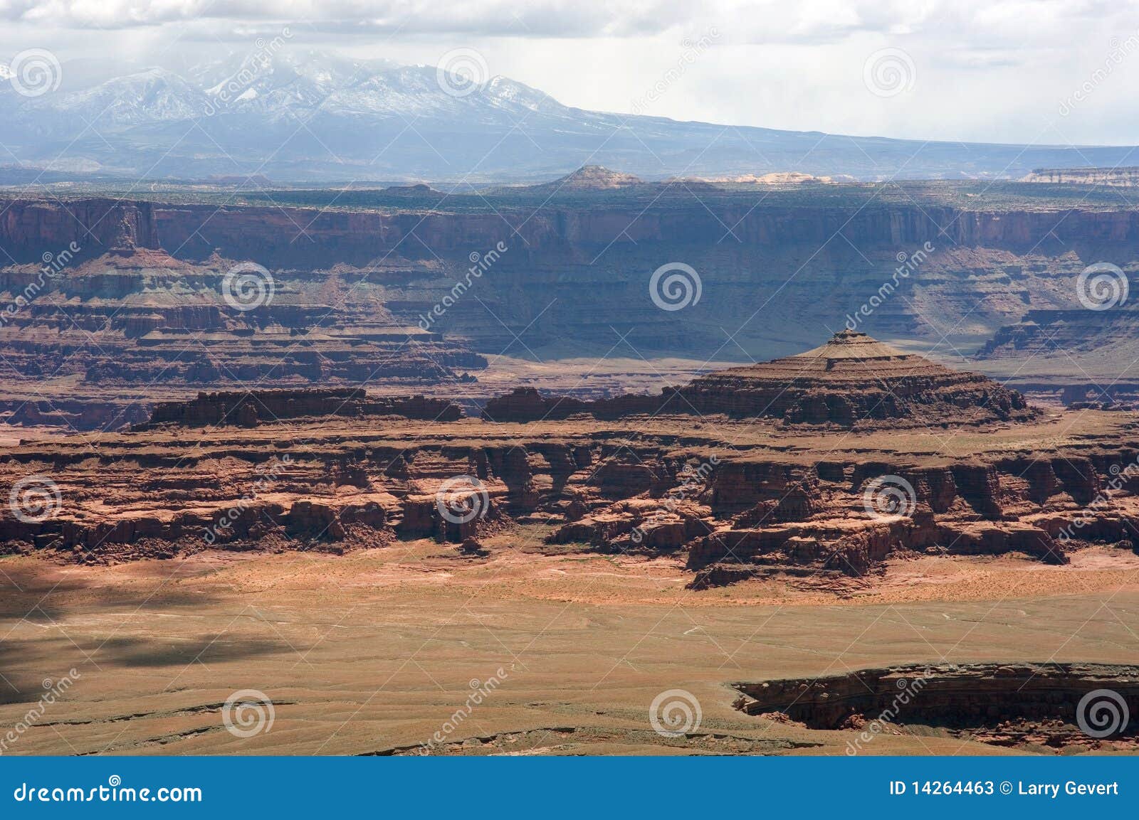 Overlooking Canyonlands National Park Stock Image - Image of national ...
