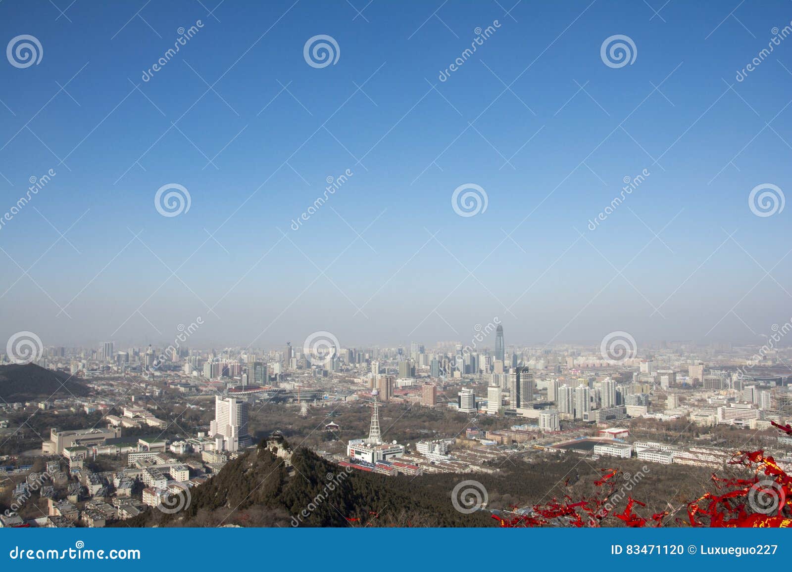 Overlooking the city editorial image. Image of outdoor - 83471120