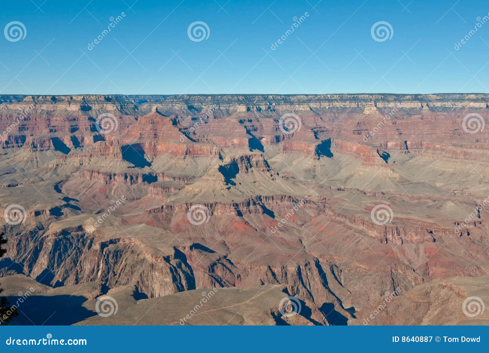 Overlooking Grand Canyon stock image. Image of spectacular - 8640887
