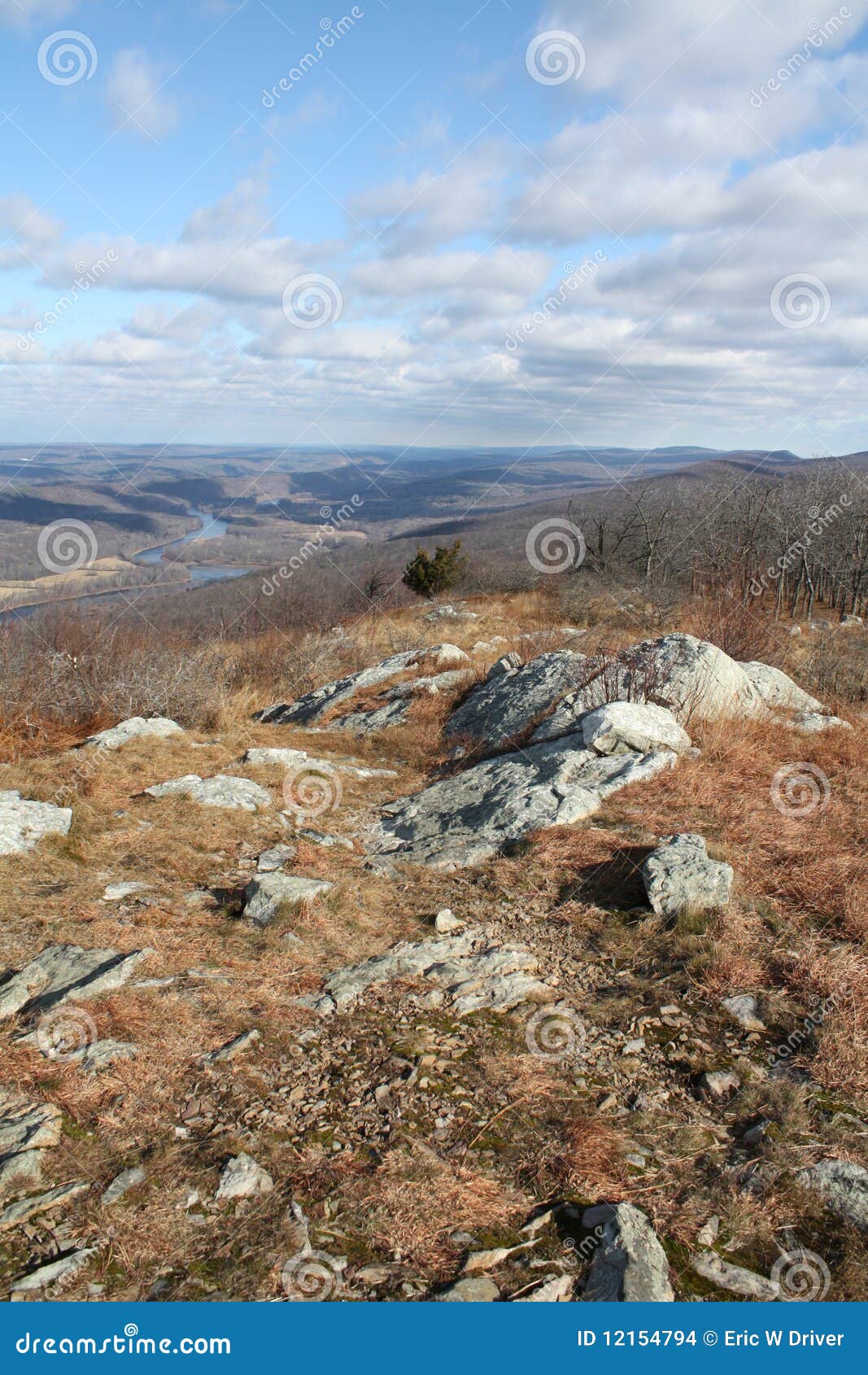 Overlooking Mountains stock photo. Image of height, overlook - 12154794