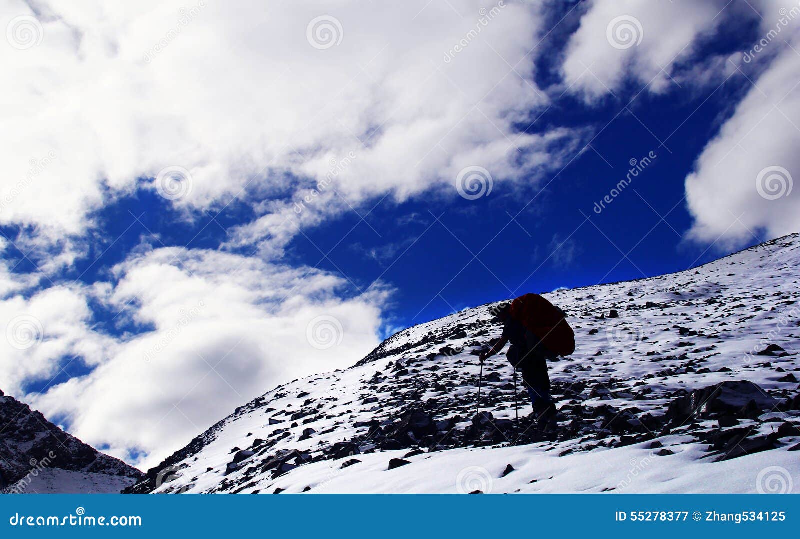 Overlooking stock image. Image of blue, explore, cloud - 55278377