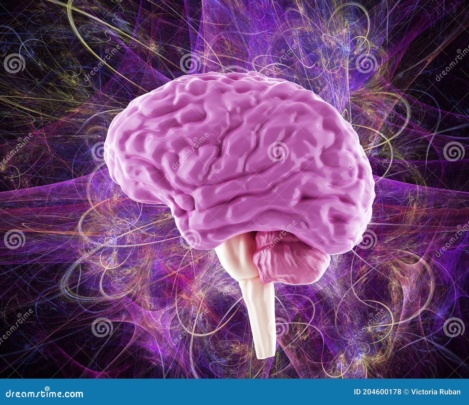 Overmind, Brain Activity Royalty-Free Illustration | CartoonDealer.com ...