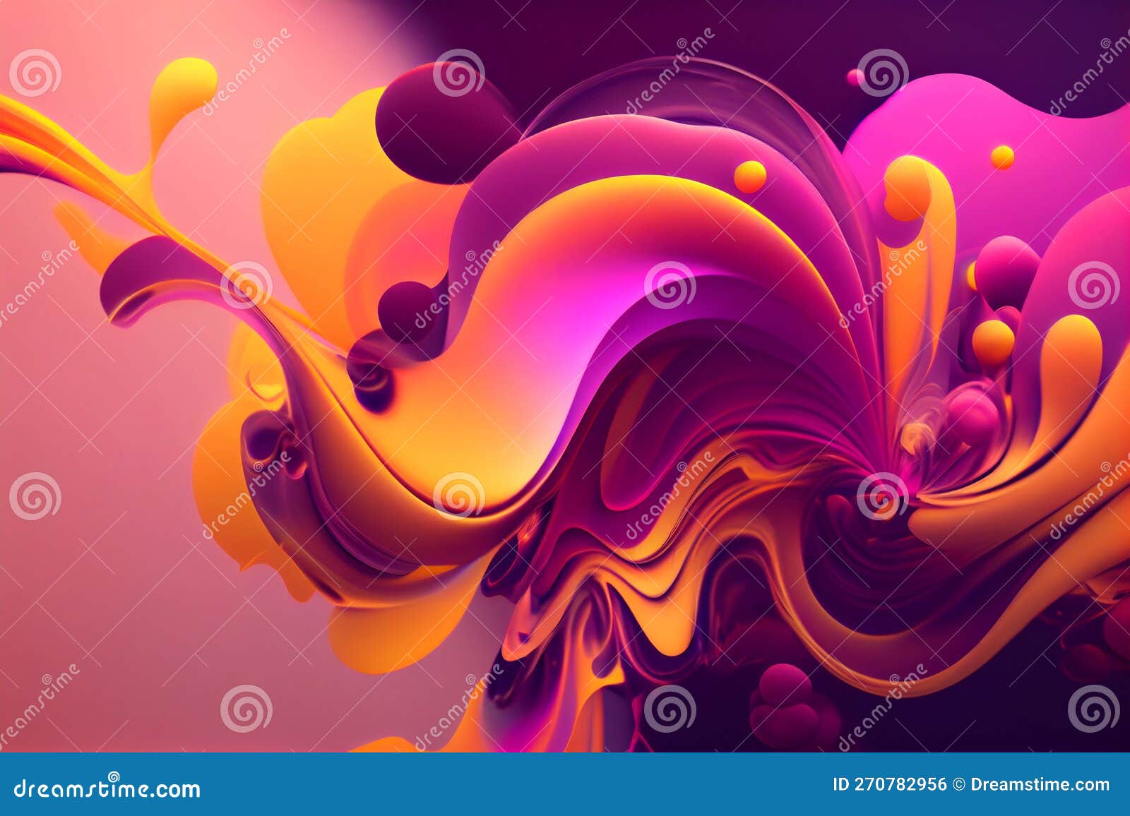 Overmixing and Blending Colors. Trendcolors Background Stock ...