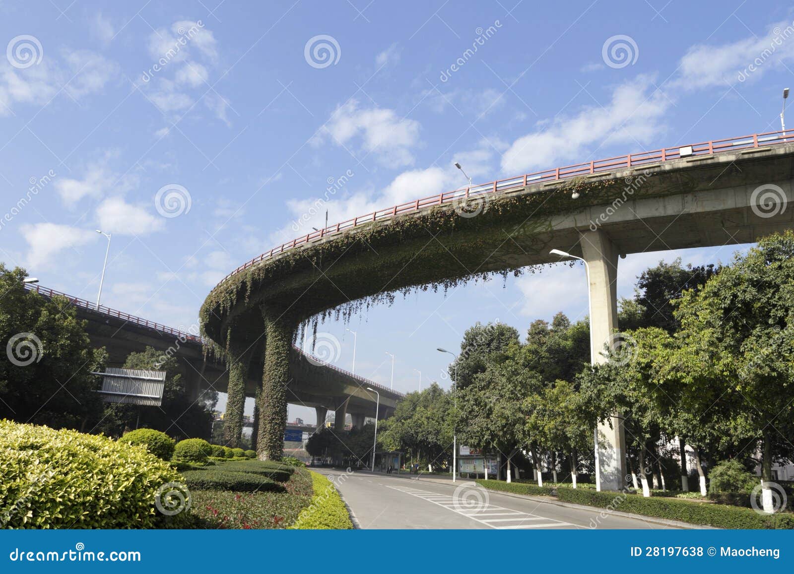 Overpass stock photo. Image of transportation, modern - 28197638