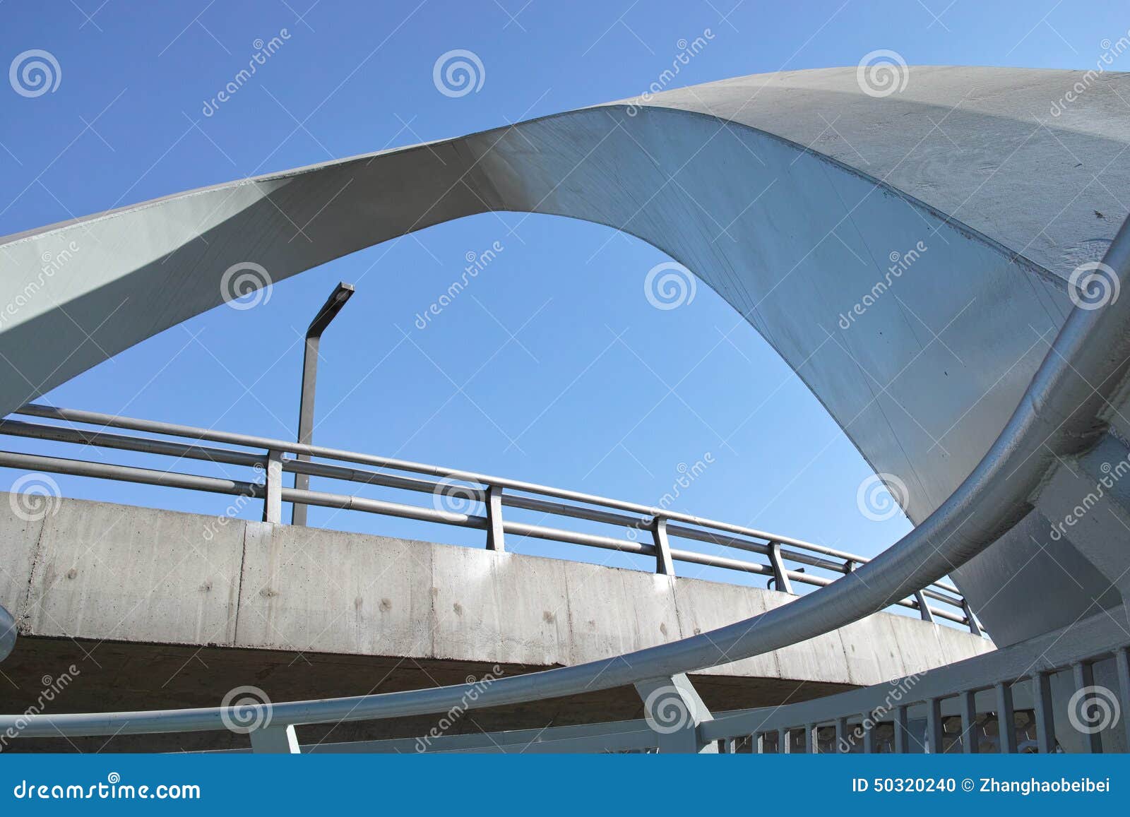 Overpass arch stock photo. Image of urban, steel, separation - 50320240