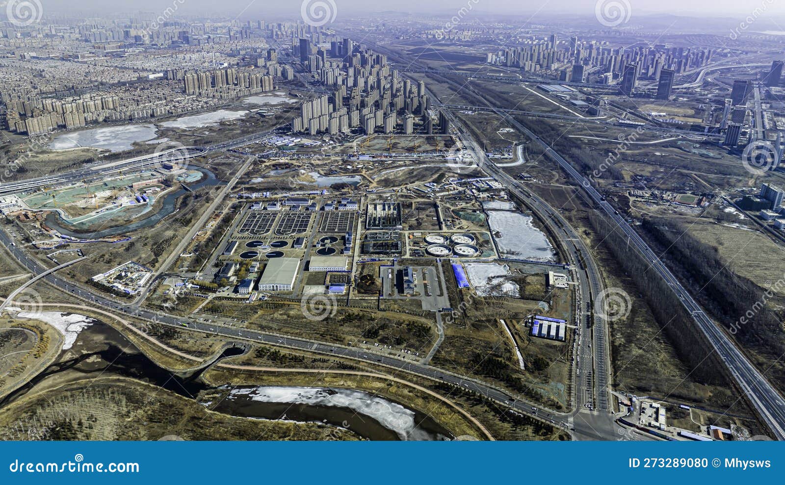 Overpass Bridge Under Construction in Changchun Stock Photo - Image of ...