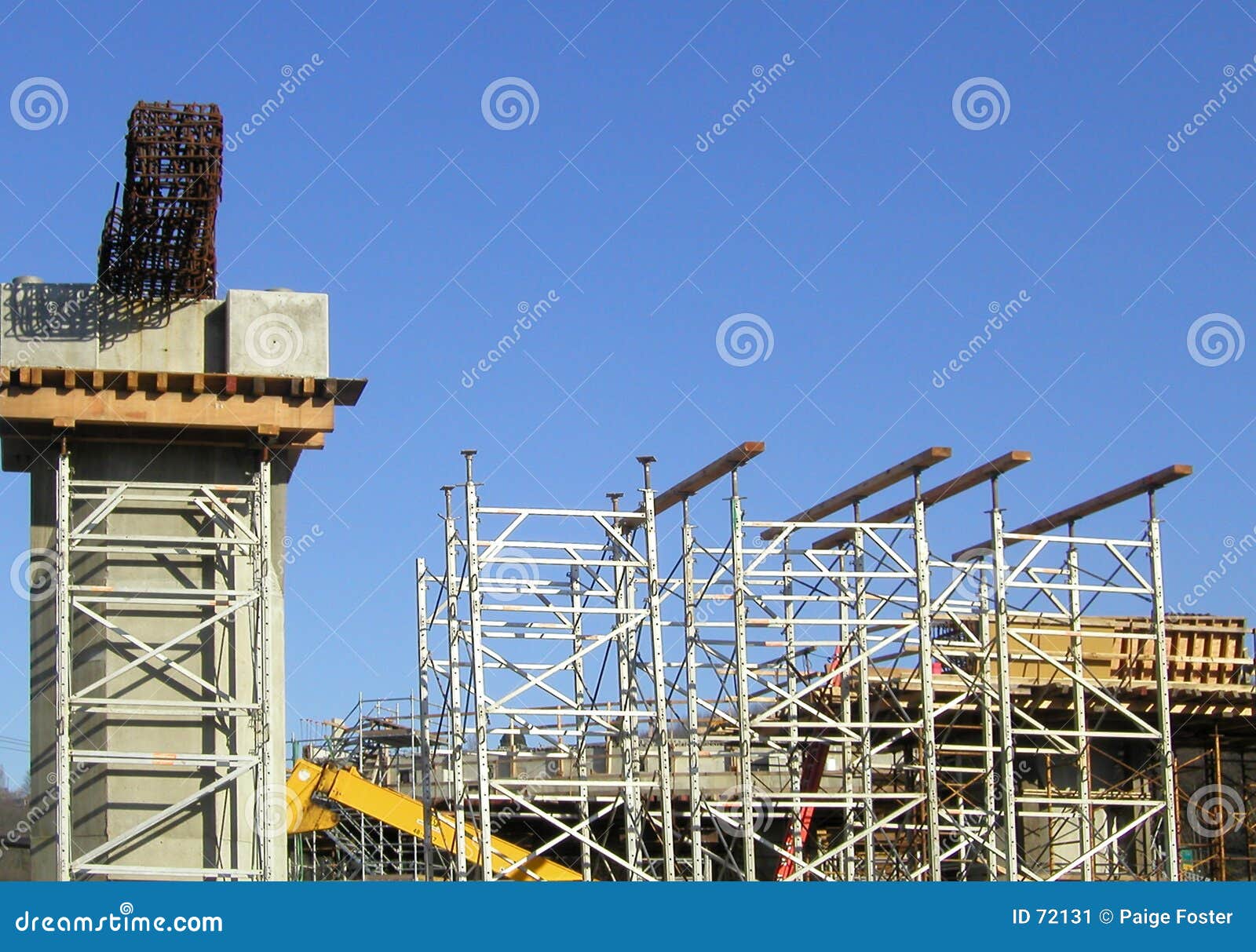 Overpass Construction stock image. Image of metal, overpass - 72131
