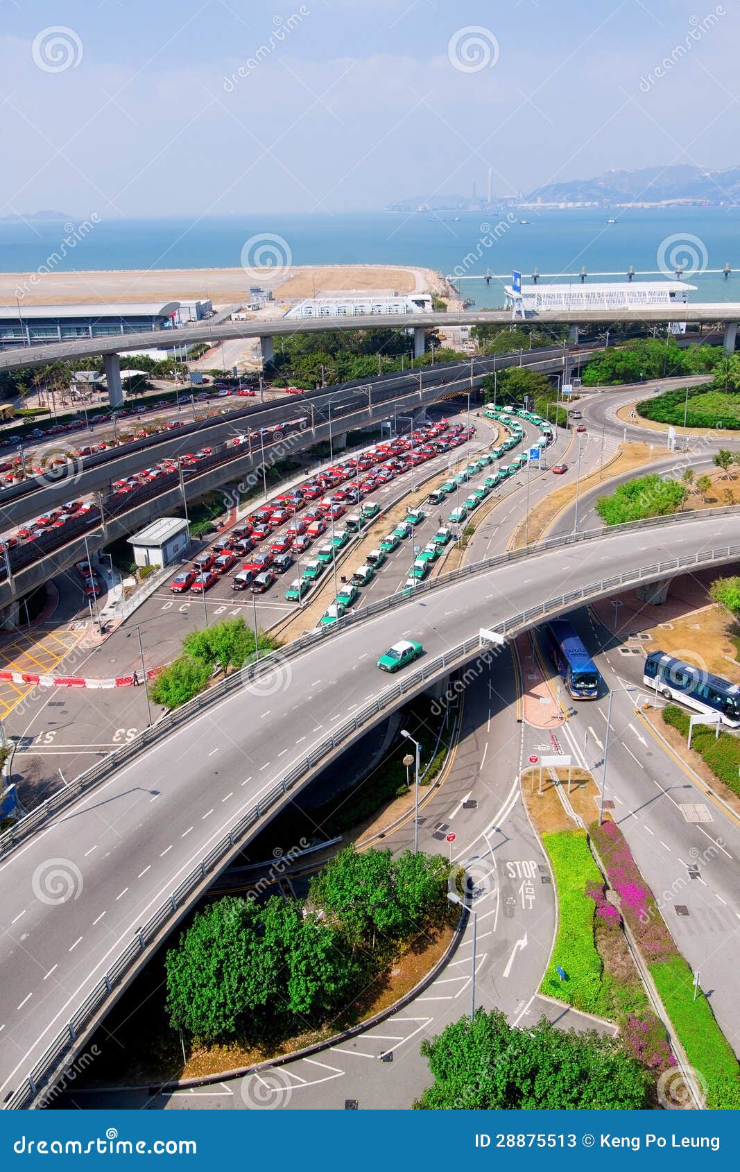Overpass road bridges. stock image. Image of modern, outdoor - 28875513