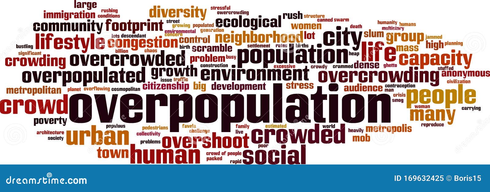 Overpopulation And Overcrowding Terracotta Concept Icons Set Vector ...