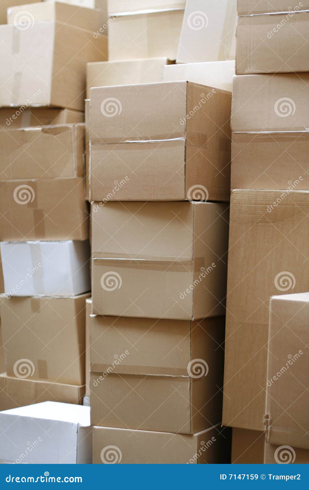 Overproduction stock image. Image of shrink, cardboard - 7147159