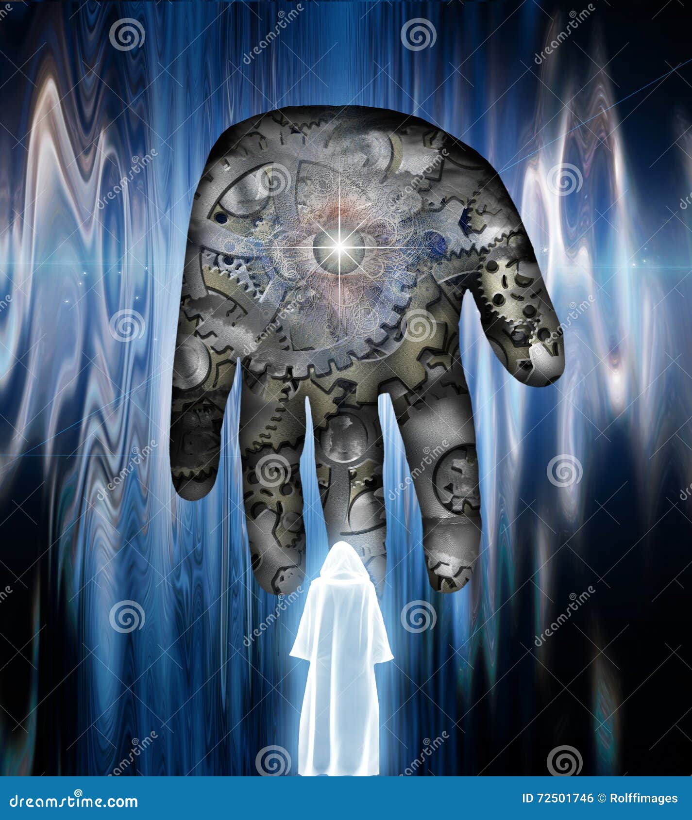 Overseer stock illustration. Illustration of humanity - 72501746