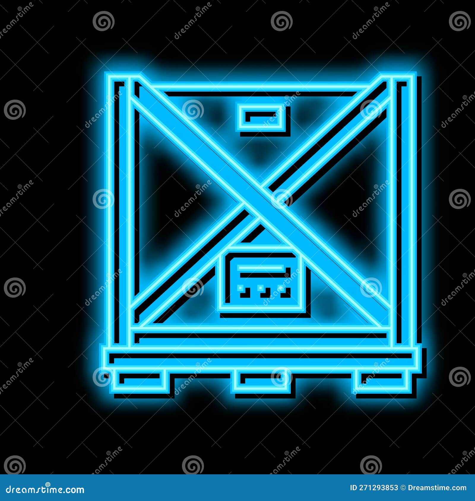 Oversize Parcel Package Icon Doodle Illustration | CartoonDealer.com ...