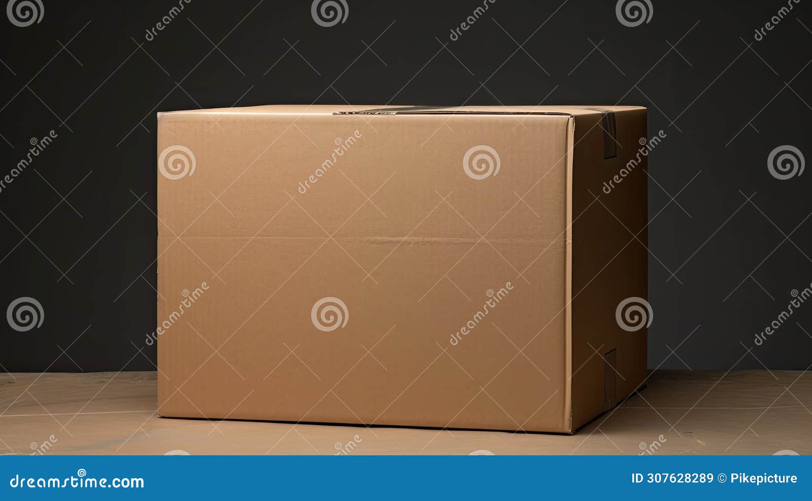 Oversized large package stock illustration. Illustration of substantial ...