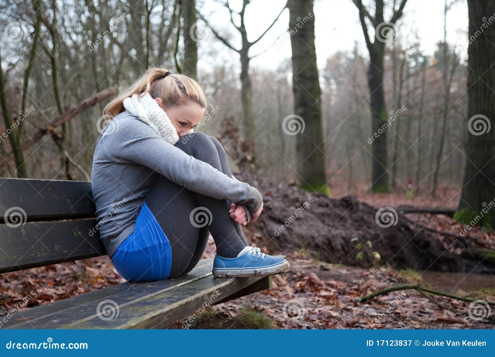 Overthinking stock image. Image of background, girl, natural - 17123837