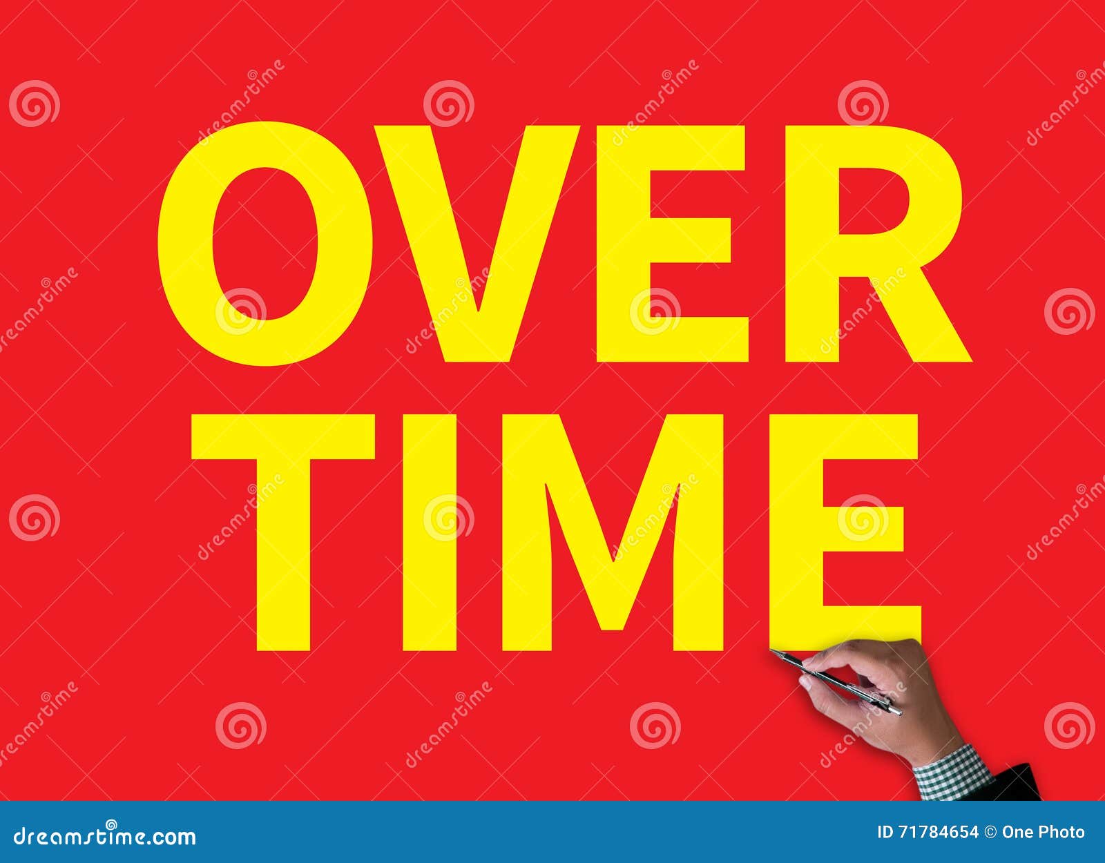 OVERTIME stock photo. Image of aerial, data, organize - 71784654