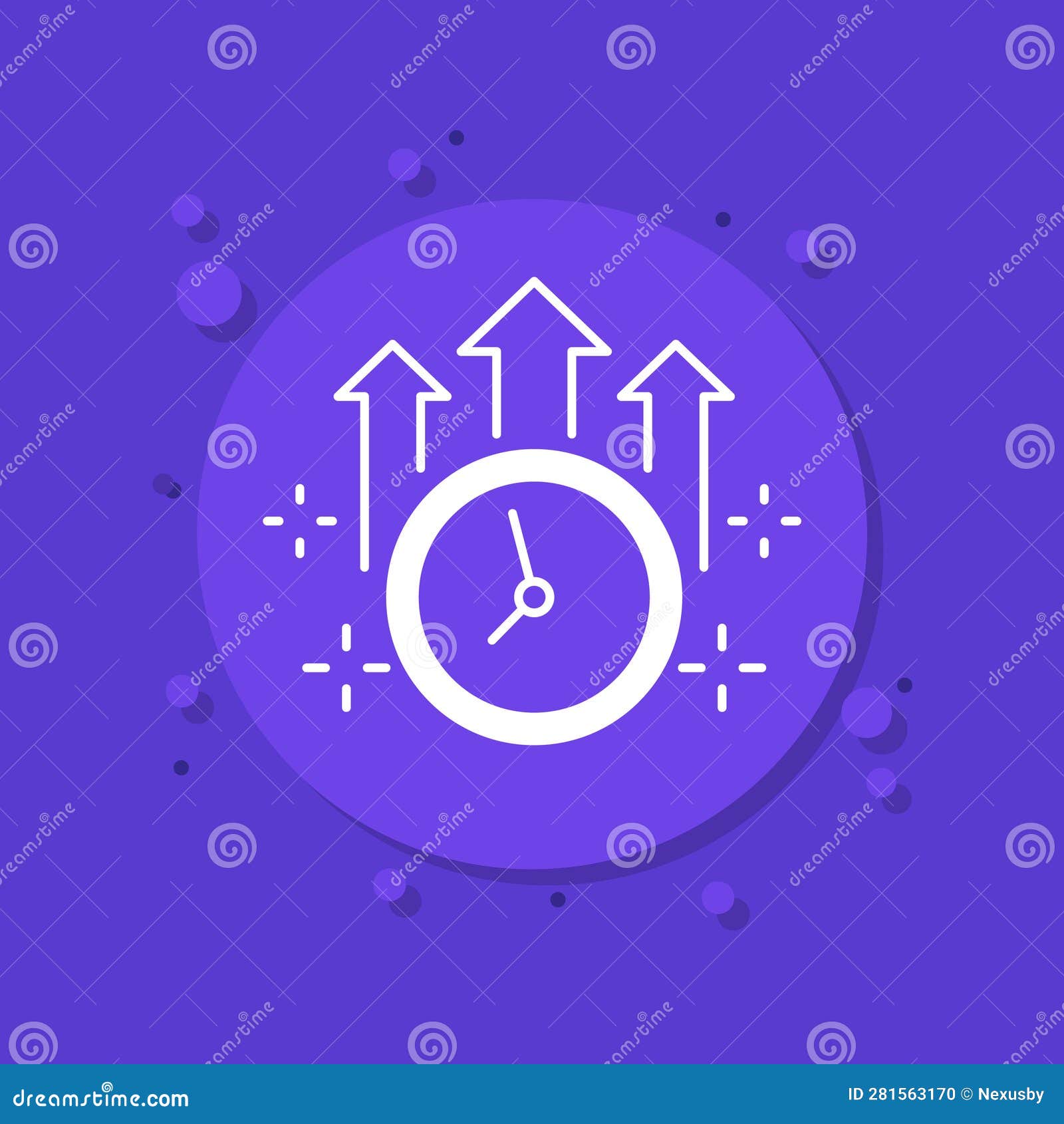 Overtime Icon, Long Working Hours Vector Art Stock Vector ...