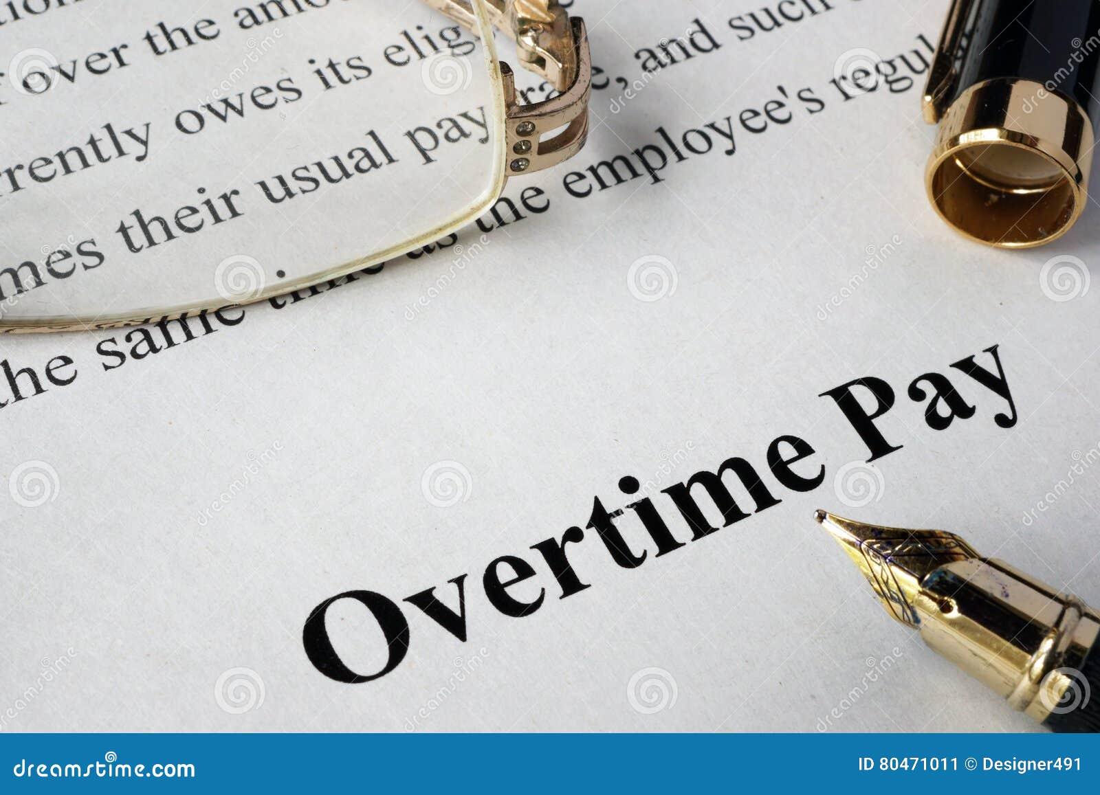 Overtime pay concept stock image. Image of hours, sheet - 80471011