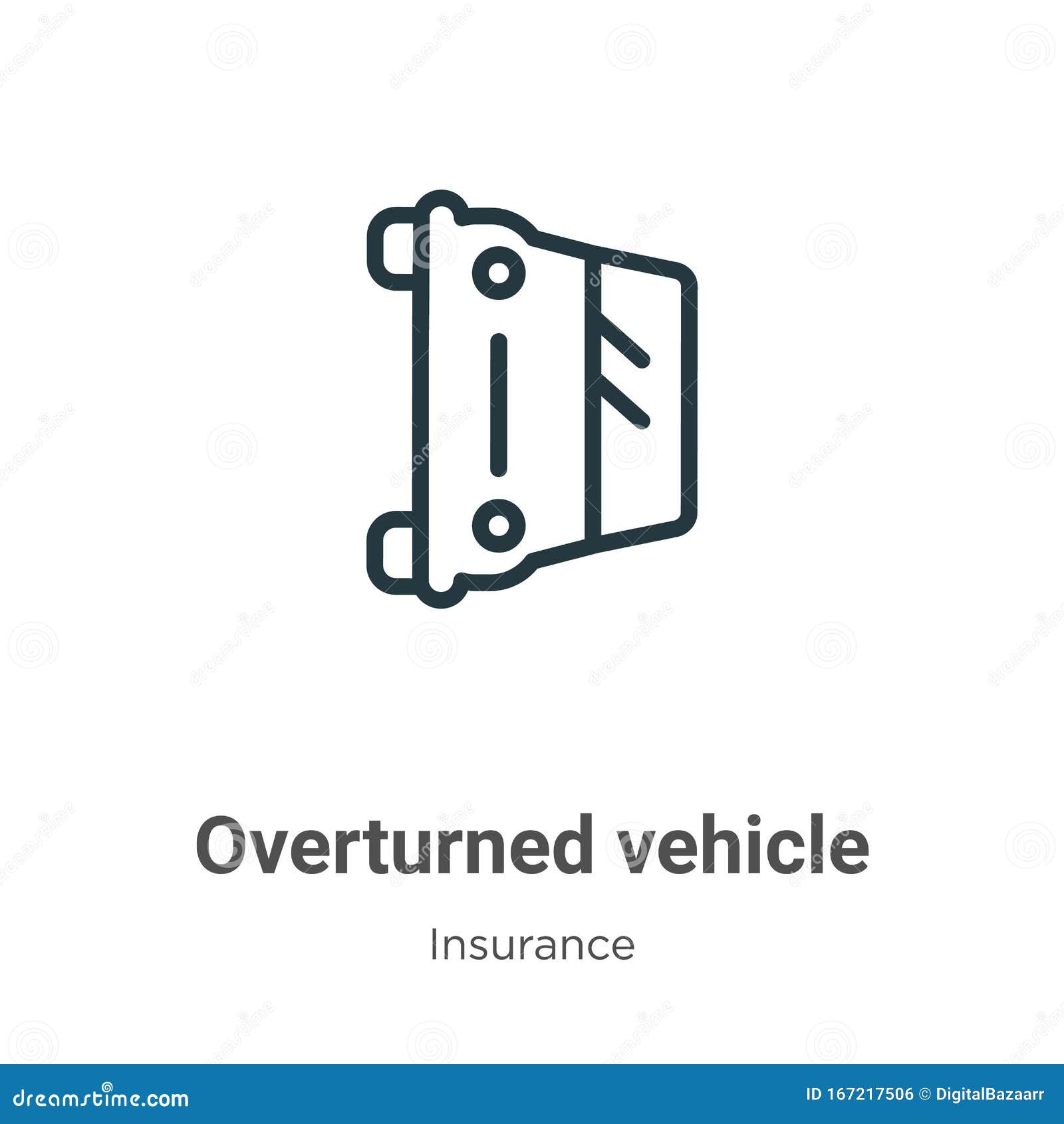 Overturned Vehicle Stuck In Mud After Slide Royalty-Free Stock Image ...