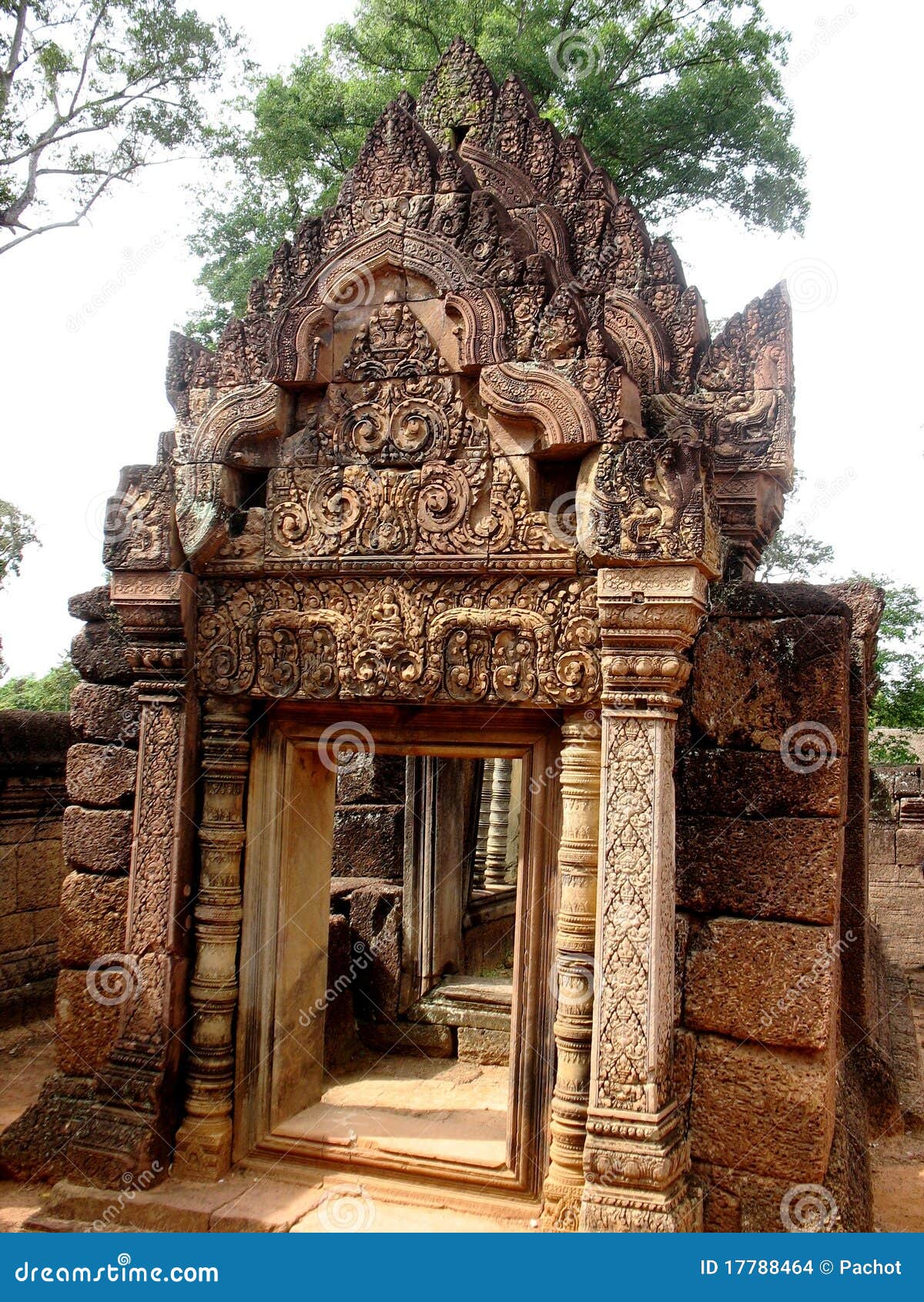 Overview of Angkor Wat stock photo. Image of religion - 17788464